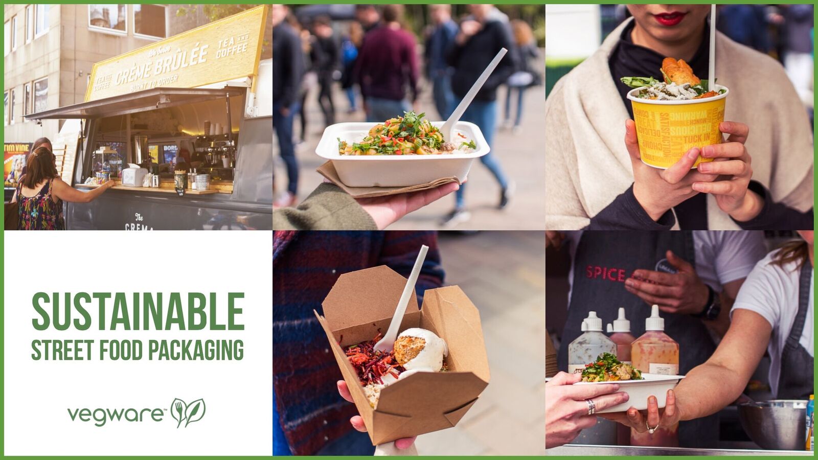 Vegware™ Takeout Dining Essentials | Eco Safe Food Catering Disposables