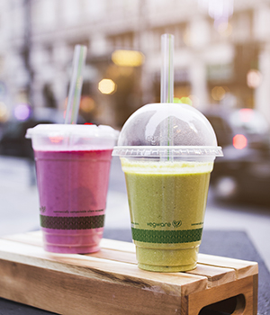 Plant Based PLA Cold Drink Cups | Compostable Shake Cups ...