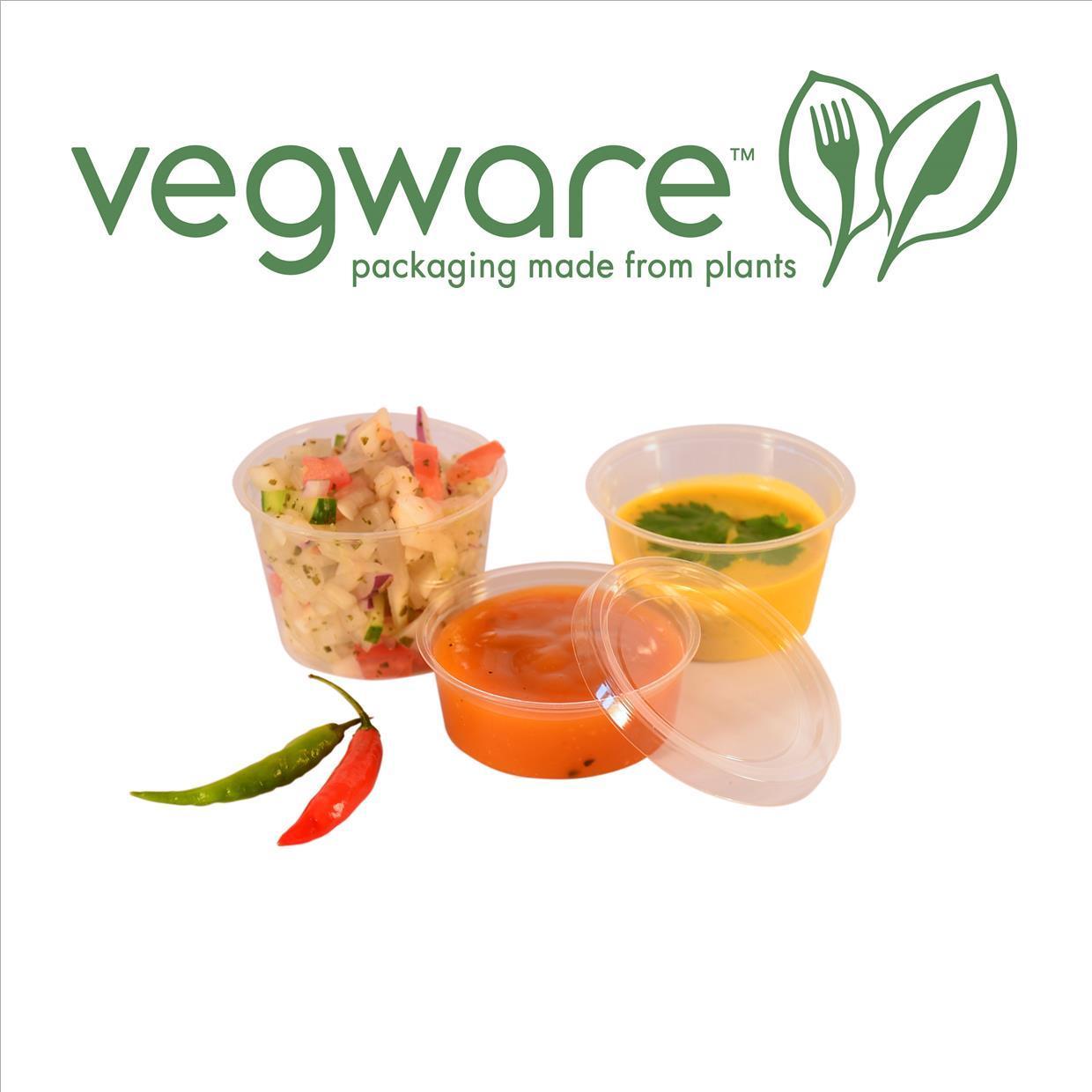 Plastic-Free Sample Cups | Vegware™ Compostable Portion Pots ...