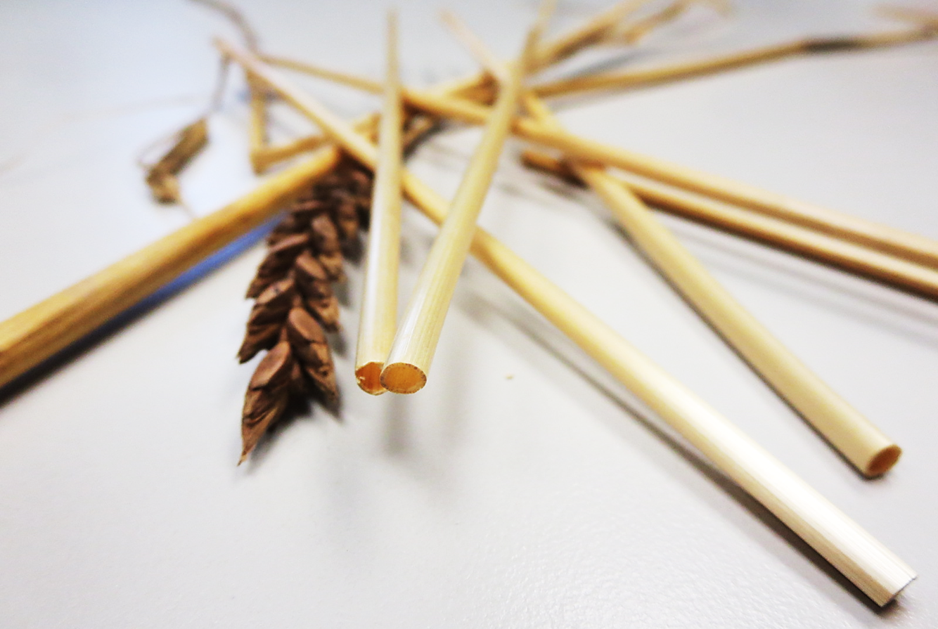 Real Straws Made From Wheat Straw | Plastic Straw Alternative