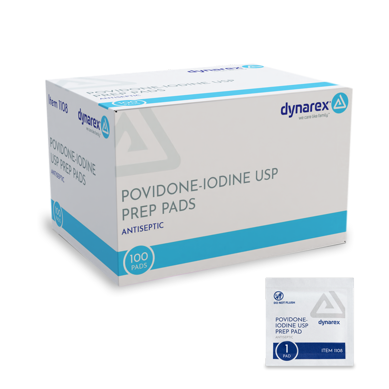 Bulk Povidone-Iodine Prep Pads | Skin Prep Pads | Surgical PVP Prep ...