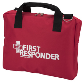 First Aid Only® Prefilled First Aid Bags | Portable Red First Responder ...