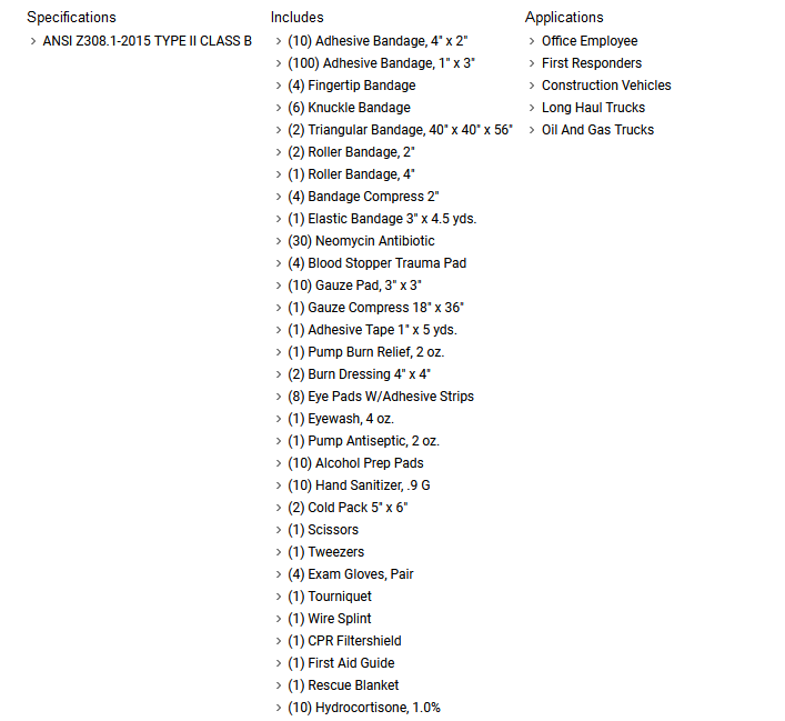 Honeywell® North® First Aid Response Kit | Soft-Sided Red Nylon ...