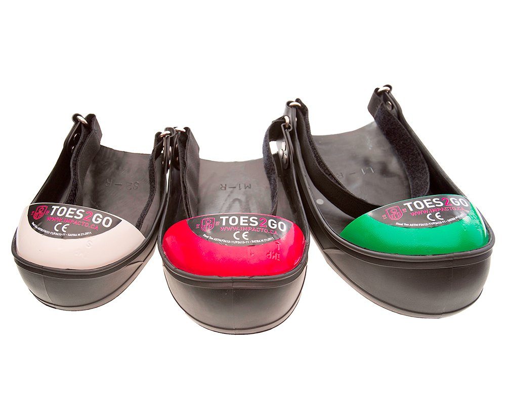 Impacto® Turbotoes® Strap-On Steel Toe Caps | Steel Toe Sandals | Slip ...