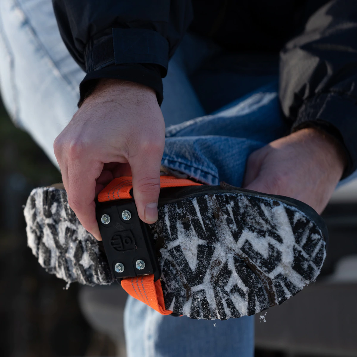 These Cleats Bite Ice | Industrial Ice Cleats for Outdoor Laborers