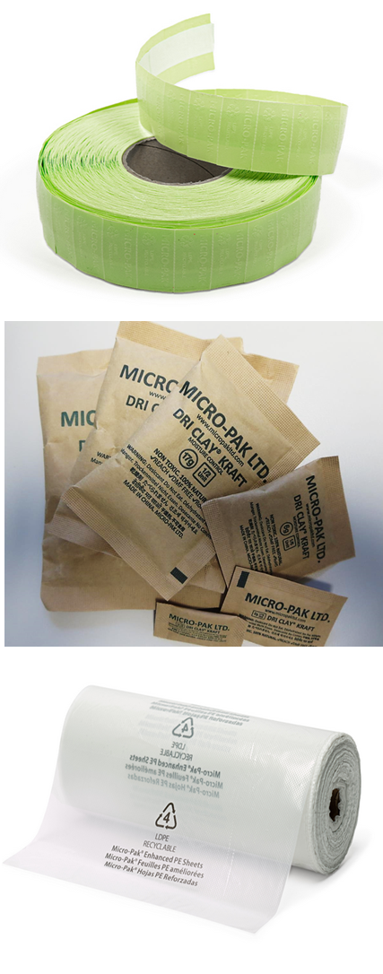 Introducing Micro-Pak® Moisture & Mold Prevention Products
