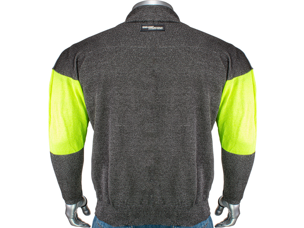 Kut Gard® ATA® PreventWear™ Cut Resistant Jacket with Hi-Vis Sleeves ...