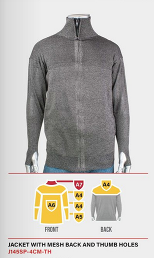 Kut Gard® ATA® PreventWear™ Cut Resistant Jacket | Slash Safety Jacket ...