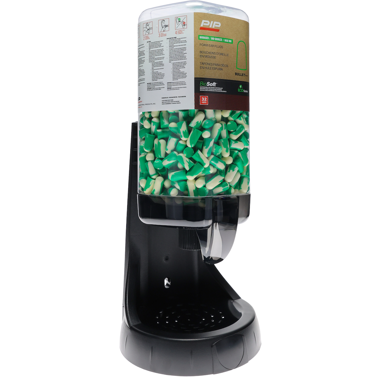 Mega Bullet™ BioSoft™ Prefilled Tabletop Ear Plug Dispenser | Single ...