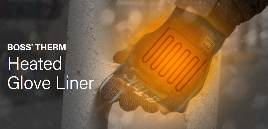 Dial Up The Heat w/ Boss® Therm™ Battery Glove Liners