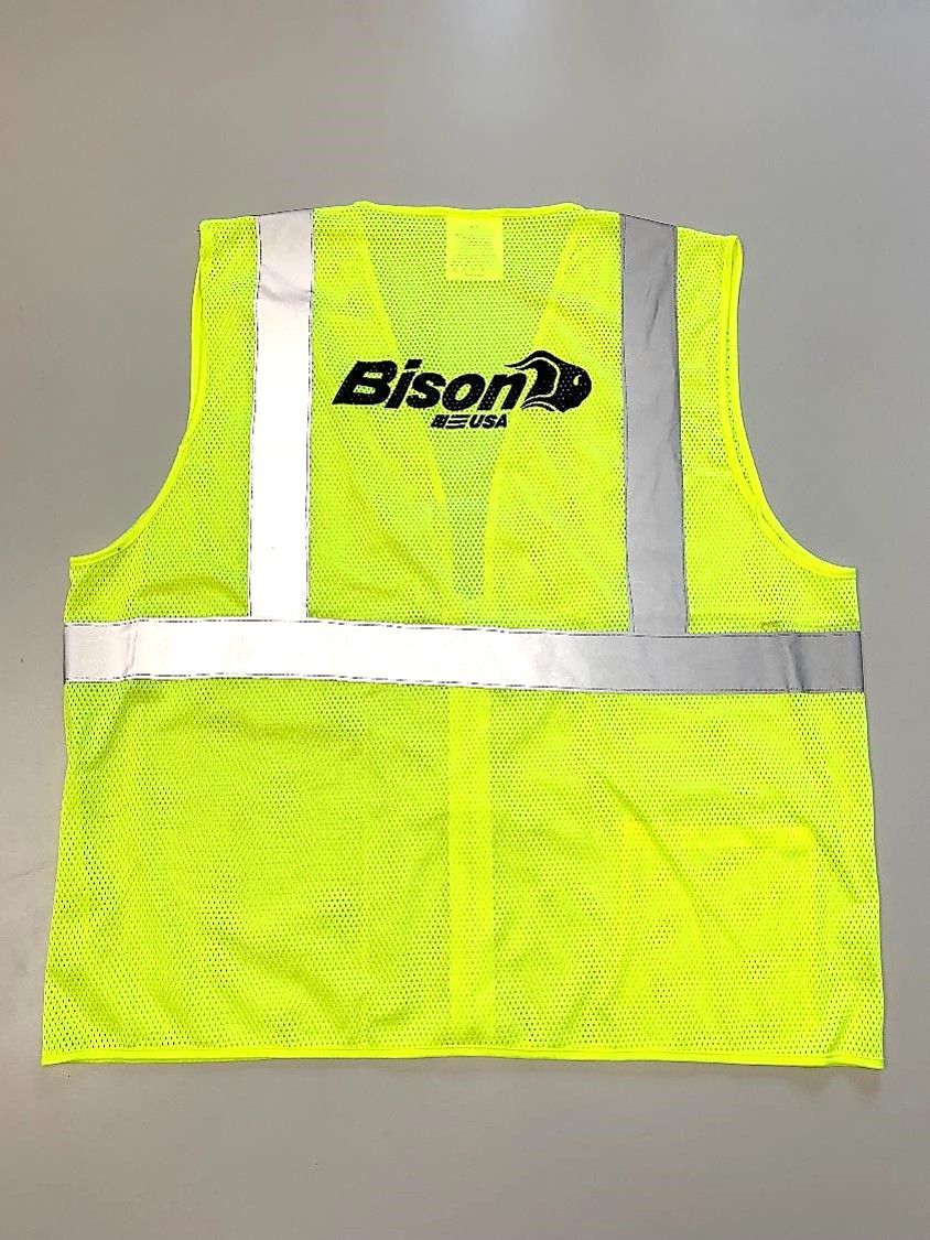 ANSI Type R Class 2 Two Pocket Value Mesh Vest | Economy Hi-Viz Mesh ...