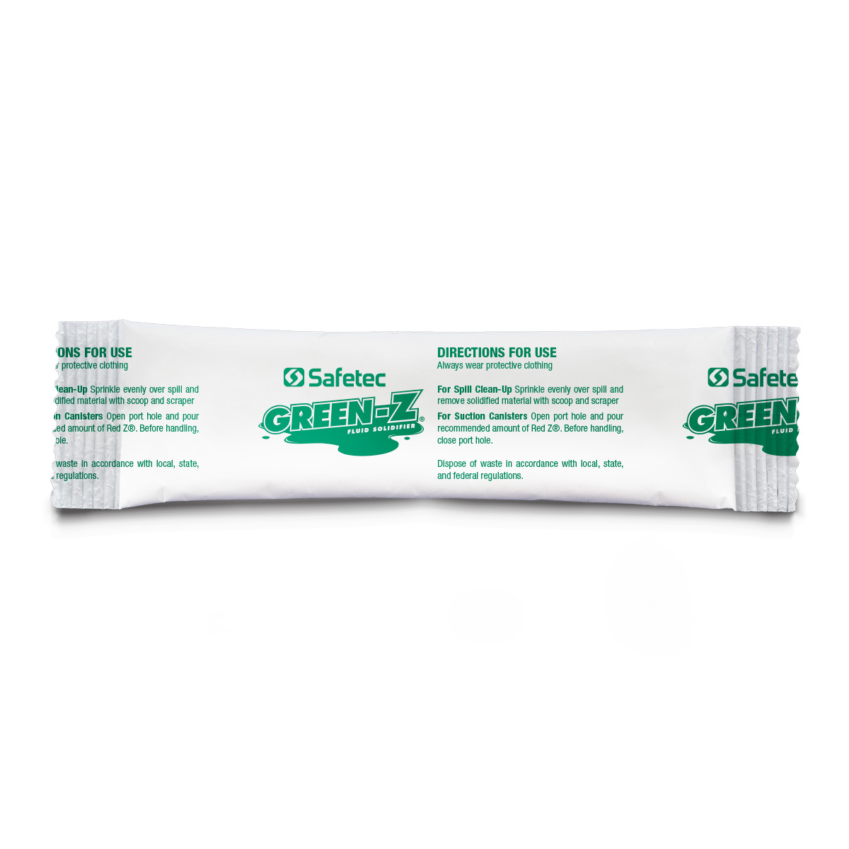 Green Z® Single-Use Pouches | Blood Solidifier Packs | Spill Control ...