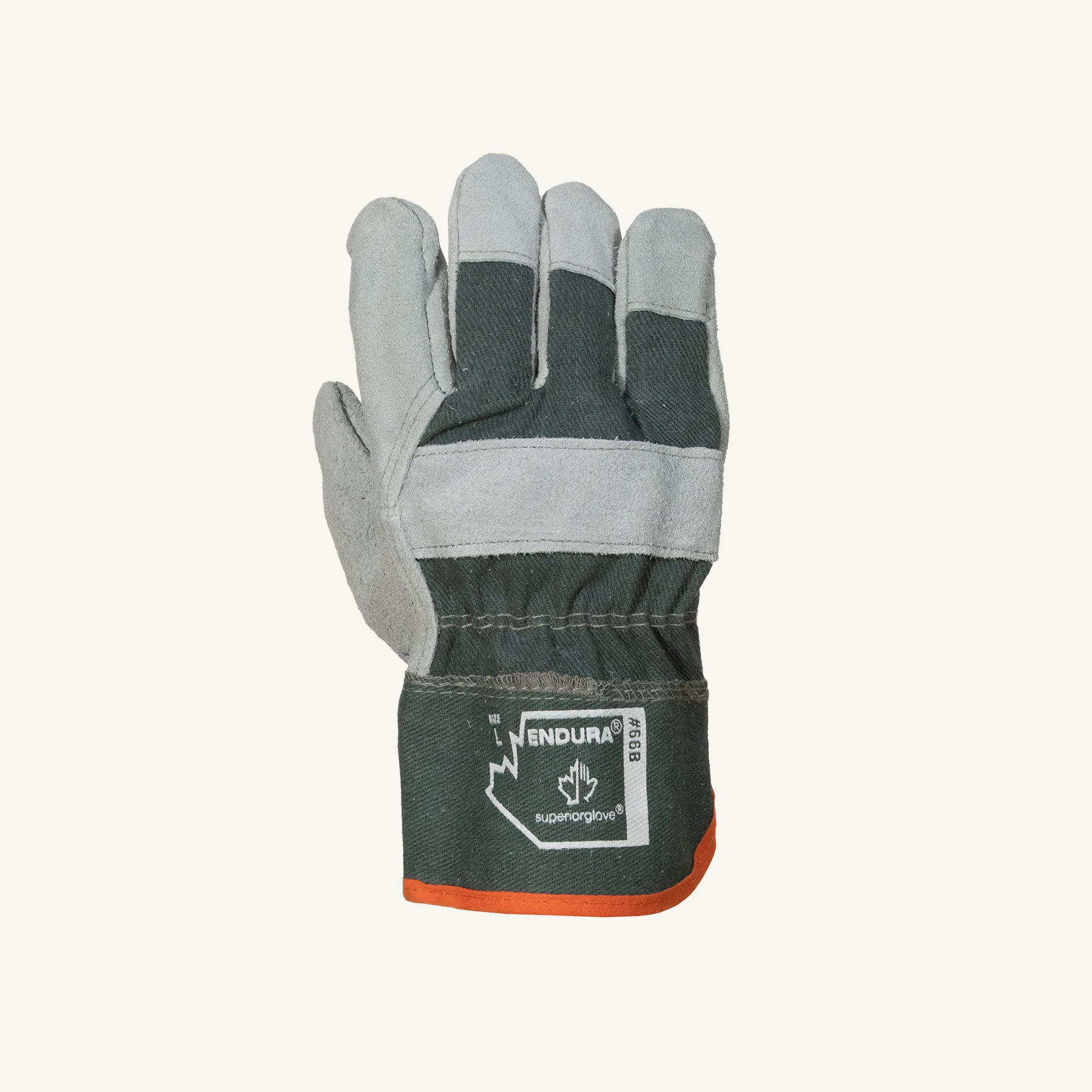 Endura® 66B Split-Leather Fitter Glove | Rugged Leather Palm Task Glove ...
