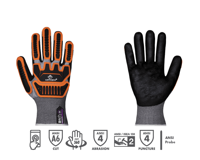 Dexterity® Pro S21TAXFNVB Work Glove | Cut-Resistant Foam Nitrile ...