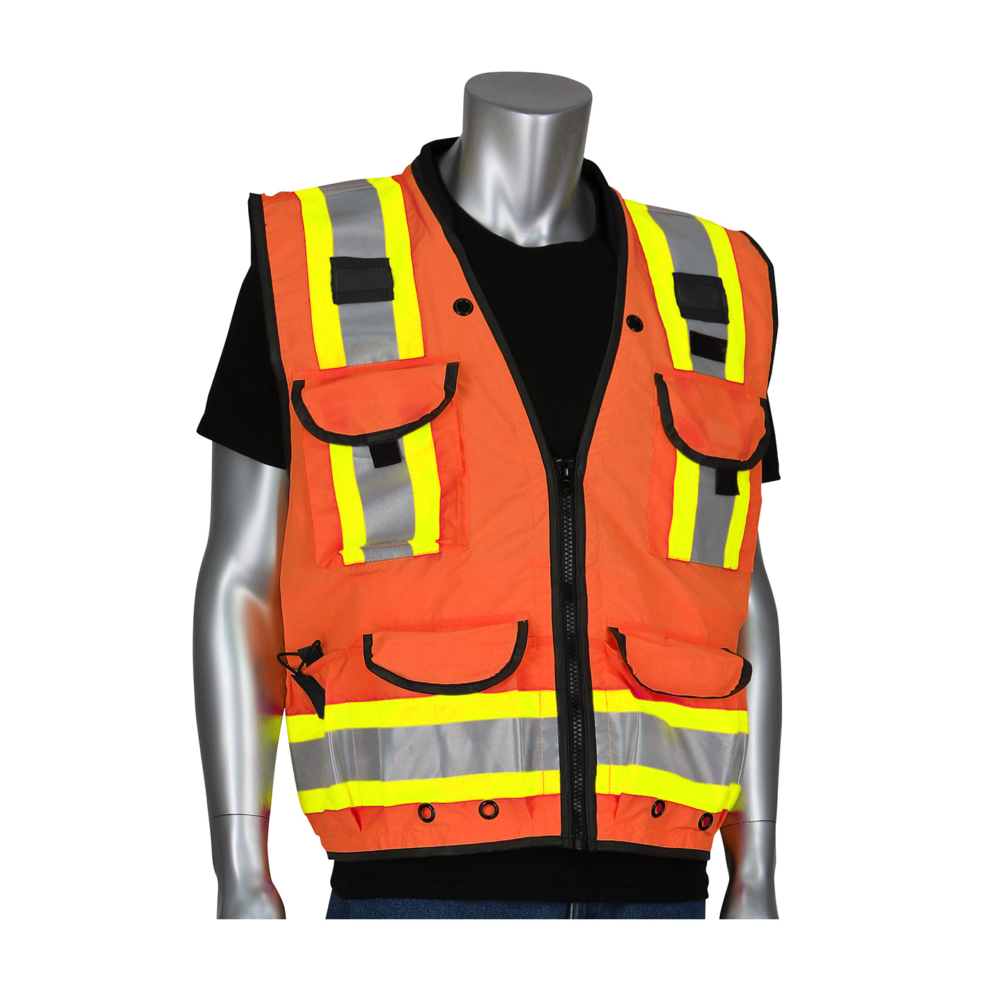 ANSI Type/Class R2 Two-Tone Tech-Ready Ripstop Surveyors Mesh Back ...