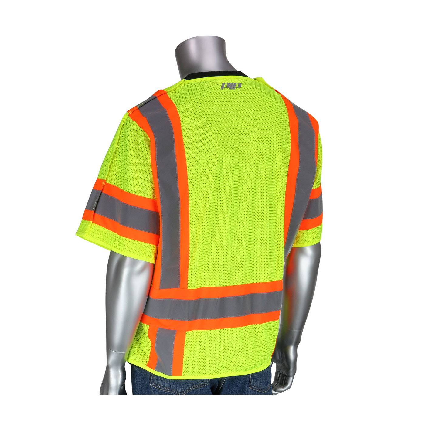 ANSI Type R Class 3 Hi-Viz Two-Tone Breakaway Vest | Quick Removal Mesh ...