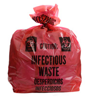 Red Biohazard Bags | Chairside Red Infectious Waste Bags | Red ...