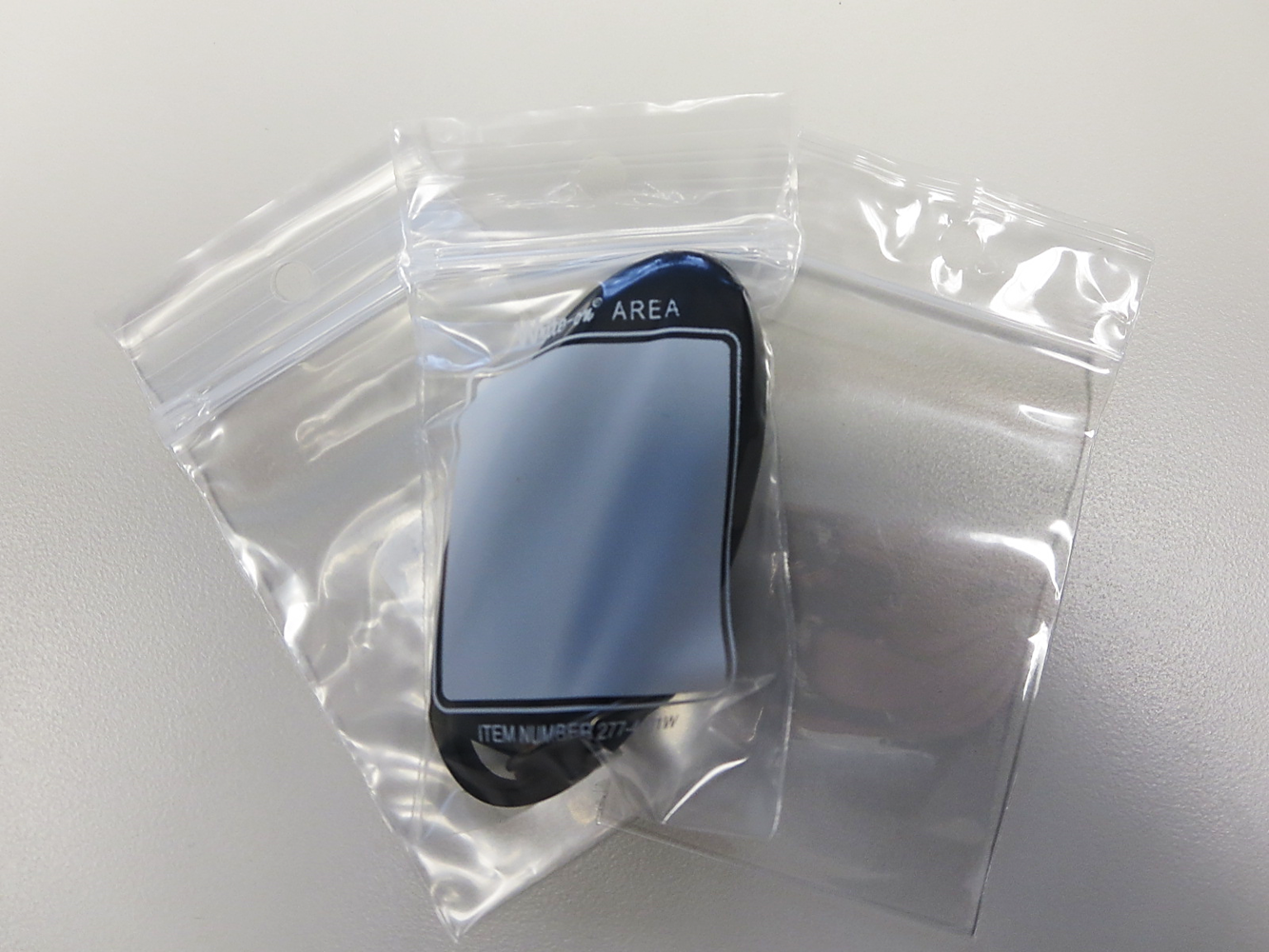 Disposable Automotive Key Fob Bags w/ Write-On Patch | Car Remote Zip ...