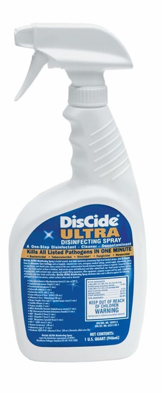 Discide® Ultra Quart Bottles | One-Step Hosptal-Level Ready-to-Use High ...