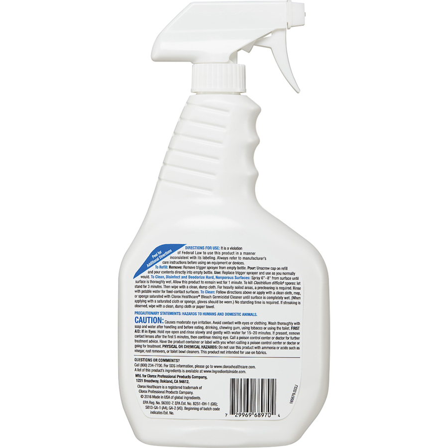 Discounted Clorox® Healthcare® Germicidal Bleach Cleaner | EPA ...