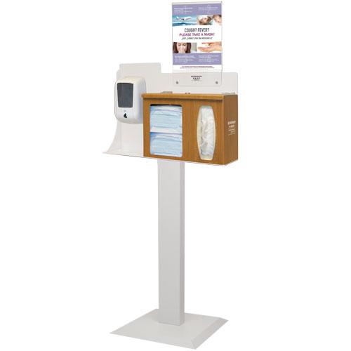 Bowman Cover Your Cough Compliance Stands | Respiratory Hygiene ...