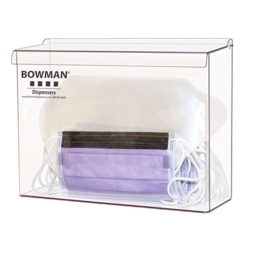 Shop for Bulk Sheld Mask Dispensers | PETG Plastic Face Mask Dispenser ...