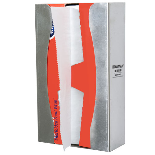Stainless Steel Dispenser for Waxed Deli Paper | Discounted Deli Paper ...