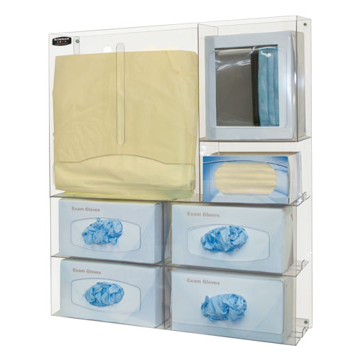 PETG Plastic Protection System | On Demand PPE Organizers | Wall Mount ...