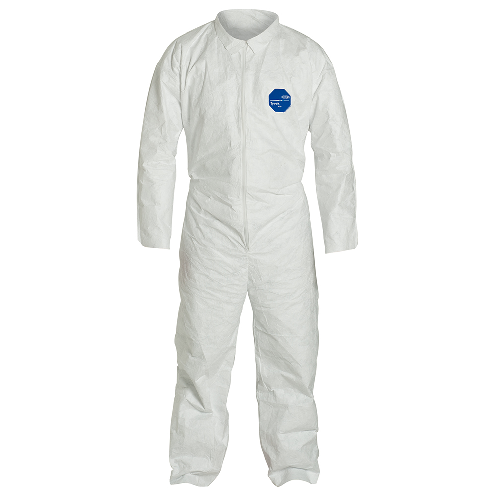 DuPont™ Tyvek® 400 Coveralls | Tyvek® Suits | Basic Tyvek Coveralls ...