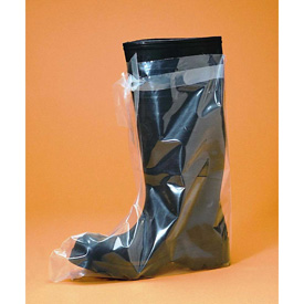 Keystone® Safety Polyethylene Boot Covers w/ Ties | Liquid-Resistant ...