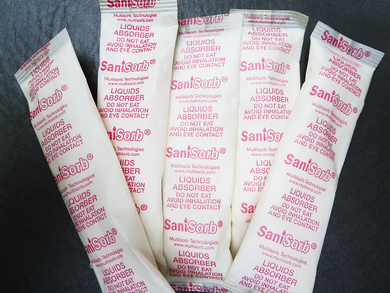 SaniSorb® Medical Liquid Solidifier Packets | Suction Canister Fluid ...