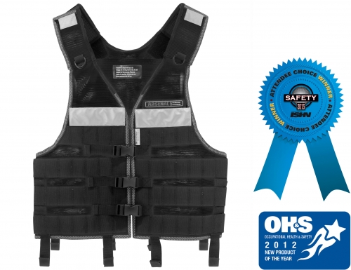 Arsenal® Reflective Industrial Miners Molle Vests | Mining Safety Vests ...