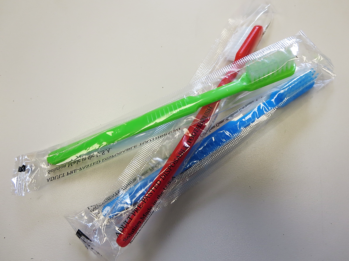 Just Wet, Brush & Go with these Pre-Pasted Toothbrushes