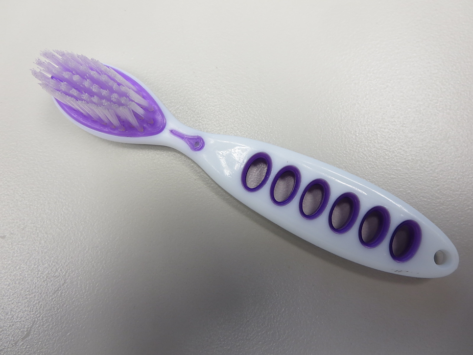 Flexible Crossover Maximum Security Toothbrush | Prison Inmate Non ...