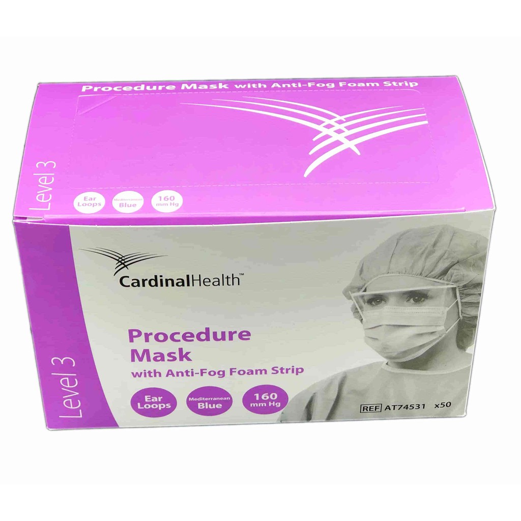 Fog-Free Sensitive Skin ASTM Level 3 Procedure Masks | Skin-Friendly 4 ...