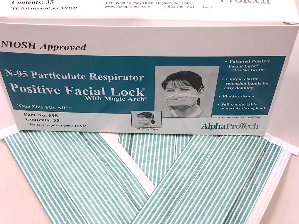 PFL® Twist Seal® Magic Arch® N95 Particulate Respirators | USA Made ...